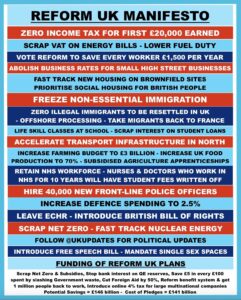 Yorkshire - Reform UK